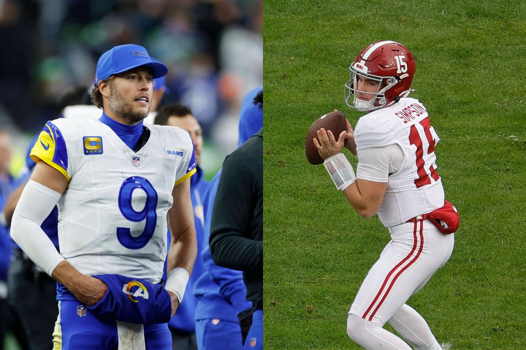 Lions Legend Sends Strong Message For Matthew Stafford After Ty Simpson ...